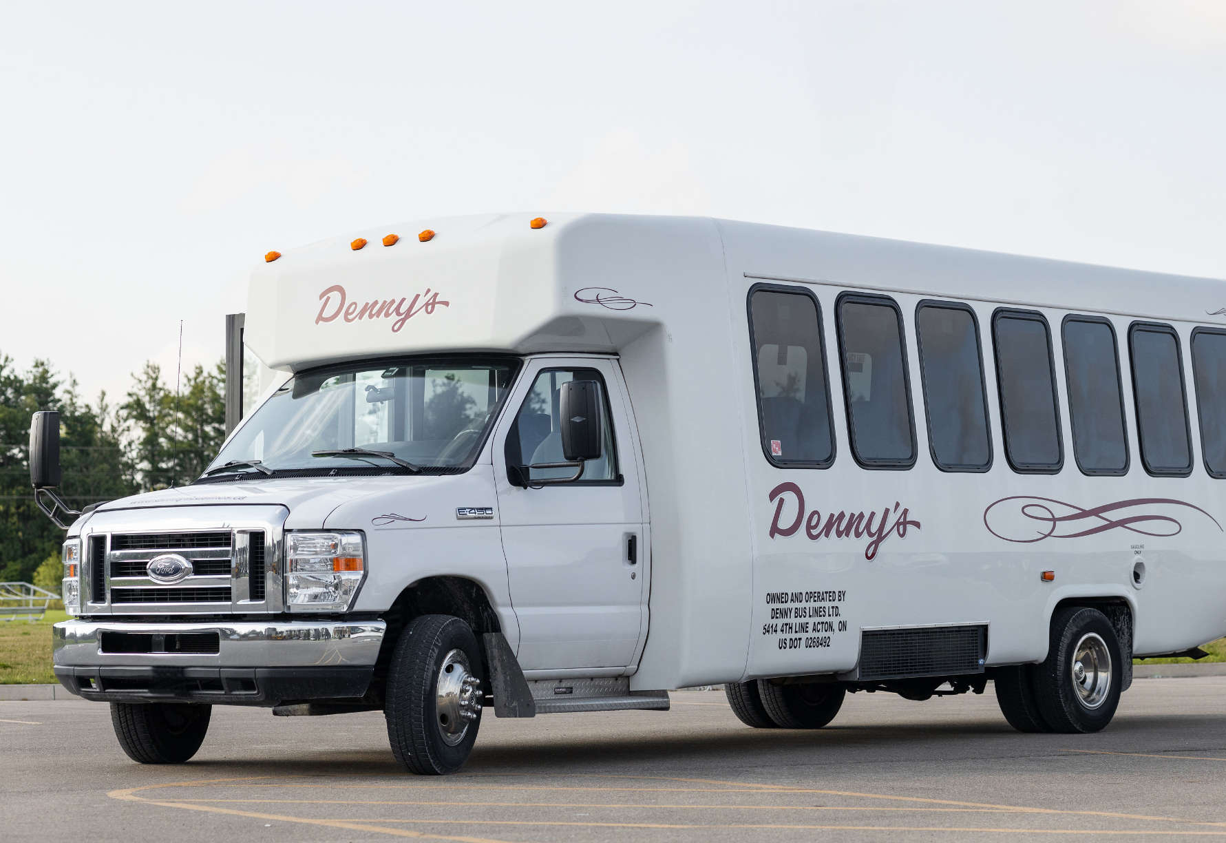 25 Passenger Mini Coach Bus Rentals | Denny's Bus Lines